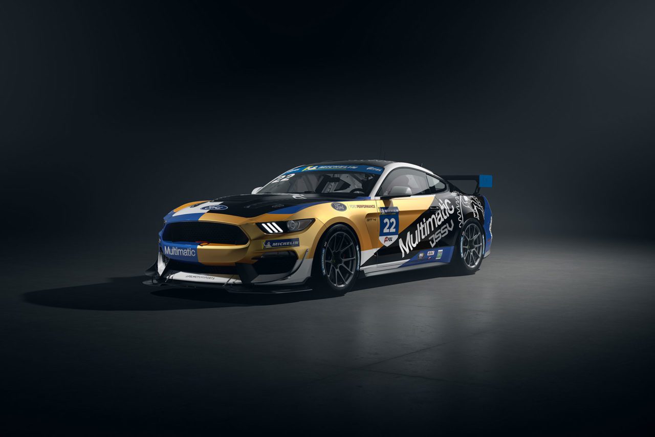 Ford Mustang GT4 Gen 6 – Multimatic Motorsports GT4 Race Car