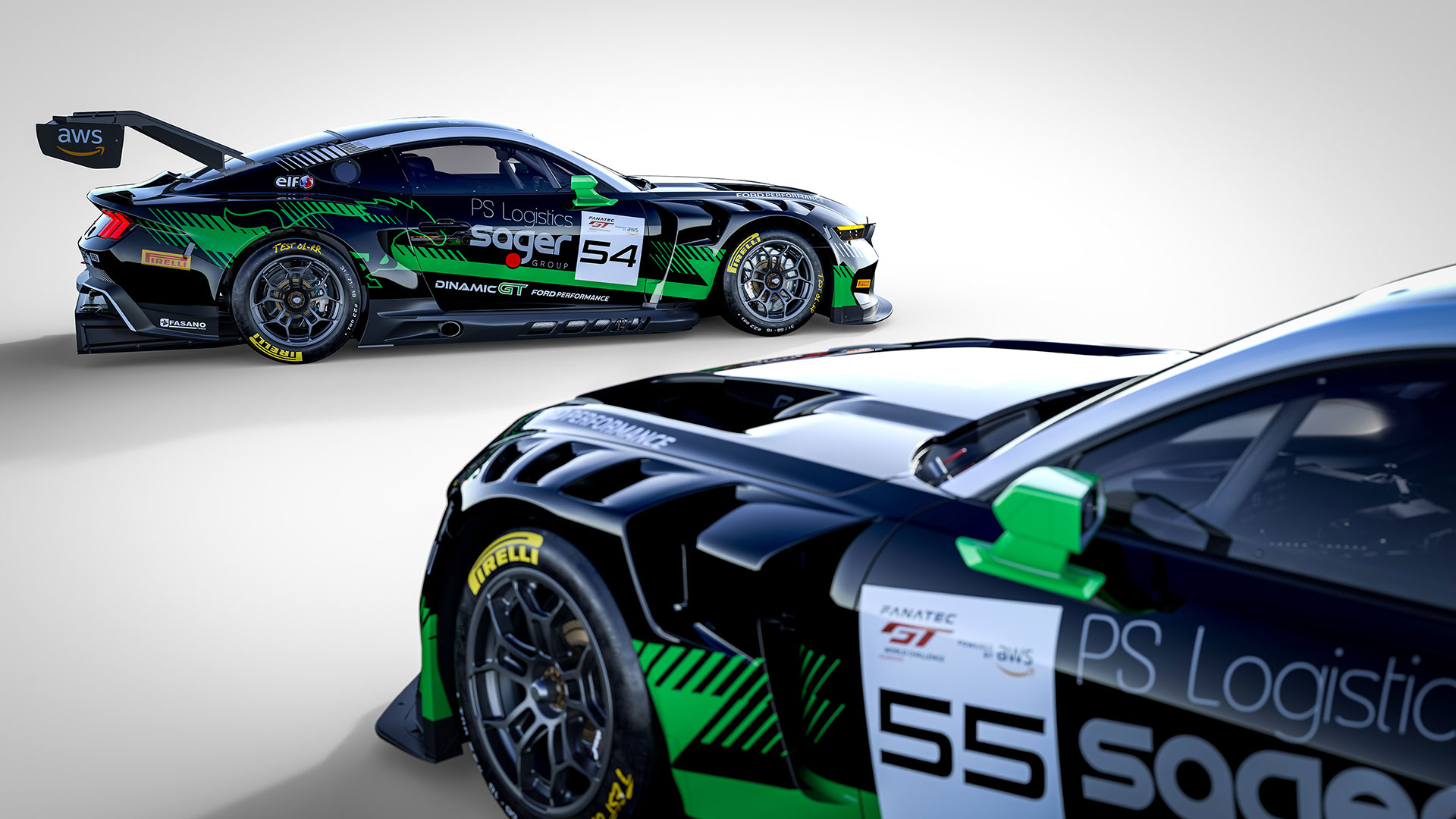 The new liveries are unveiled for Mustang GT3 | WEC and IMSA | Mustang ...