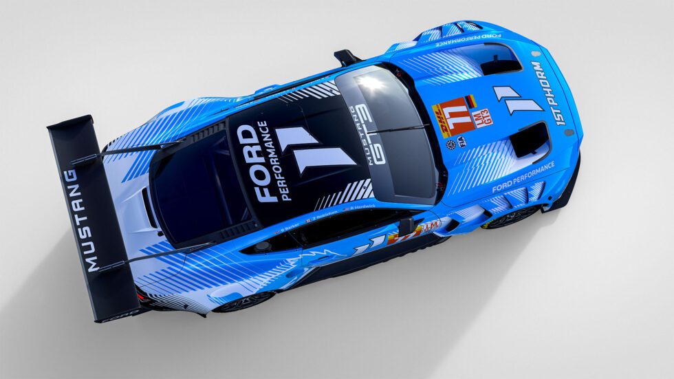 New Livery Debuts for Mustang GT3 Proton Competition IMSA and WEC Cars ...