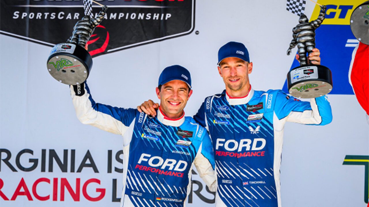FIRST IMSA PODIUM FOR MUSTANG GT3 - Multimatic Motorsports